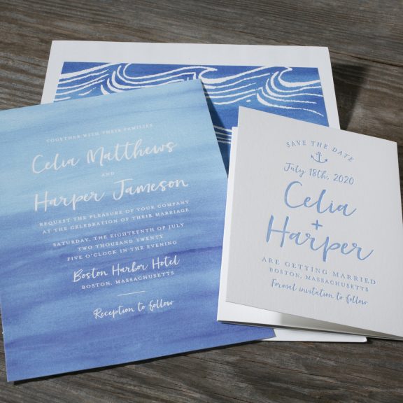 Summer Wedding Invitations – Sweet Paper